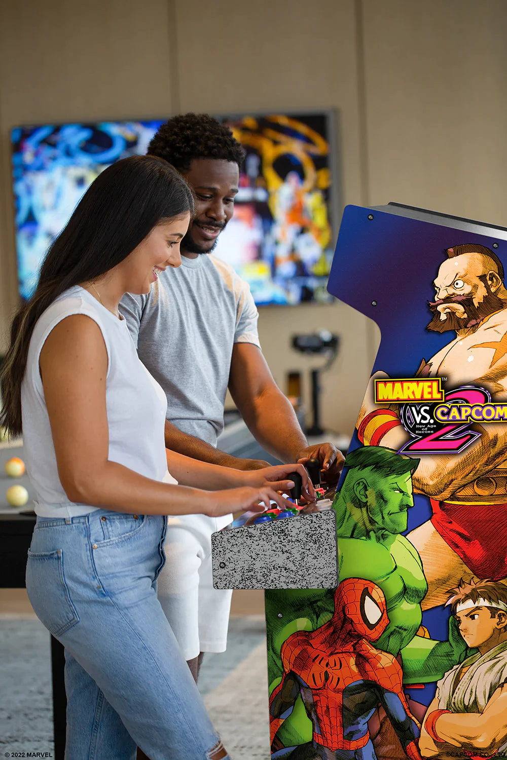 MARVEL VS CAPCOM 2 ARCADE MACHINE – DK VIP Ideas